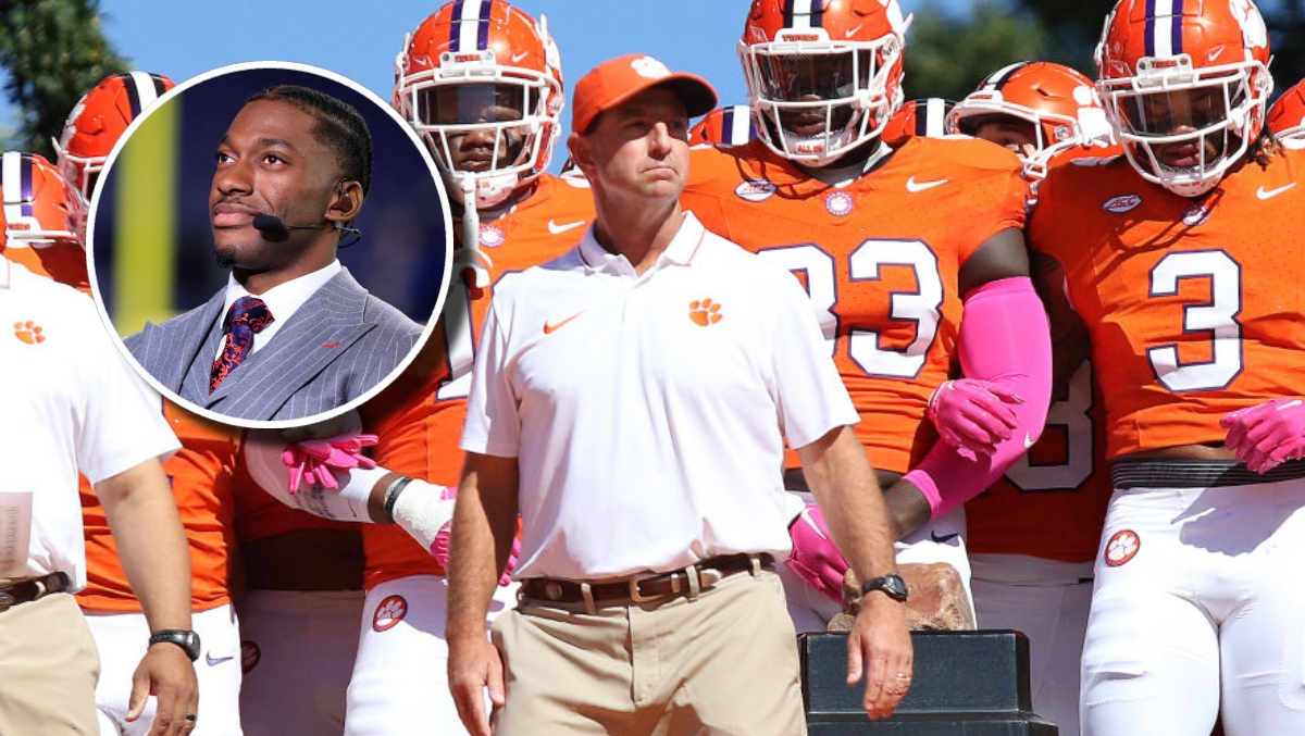 Dabo Swinney Outruns RGIII In Startling Display Of Speed | OutKick