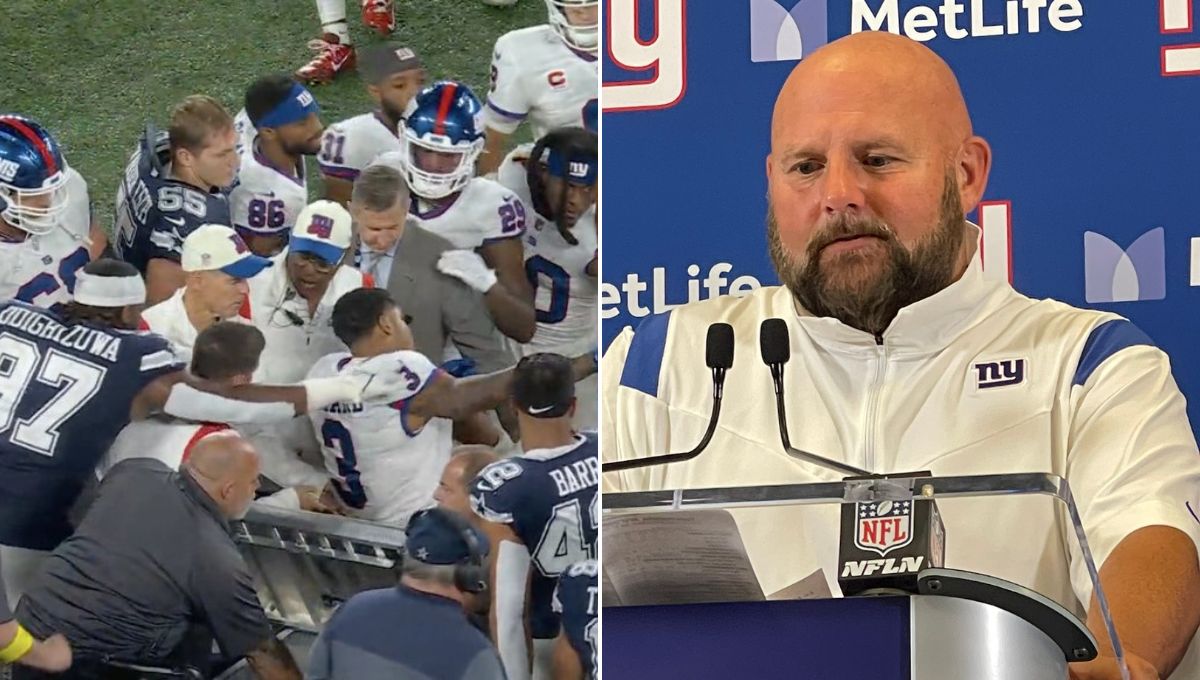 Giants WR Sterling Shepard Goes Down With Non-Contact Knee Injury ...