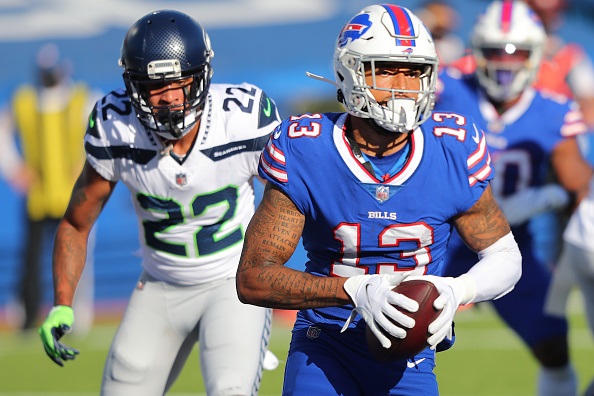 Watch: Bills Receivers Deliver New Truck To Coach Chad Hall For ...