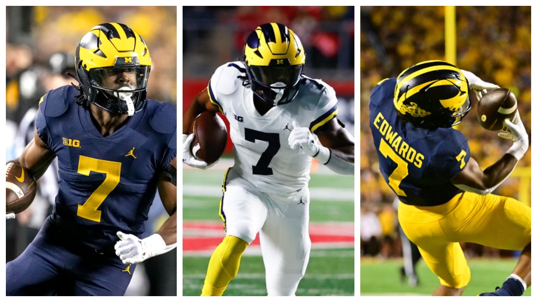 Michigan's Donovan Edwards Played Through Significant Knee Injury | OutKick