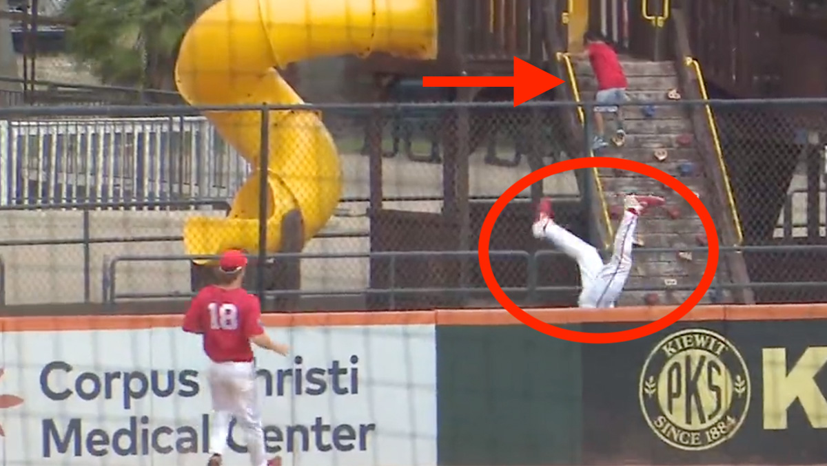 Young Fan Hilariously Unimpressed By Wall-Flipping Home Run Robbery ...