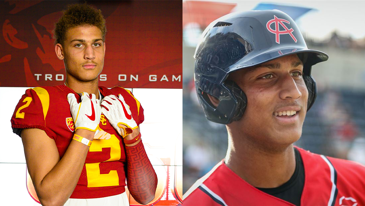 5* USC TE Playing CFB And Pro Baseball At Same Time Out-Runs NFLers ...
