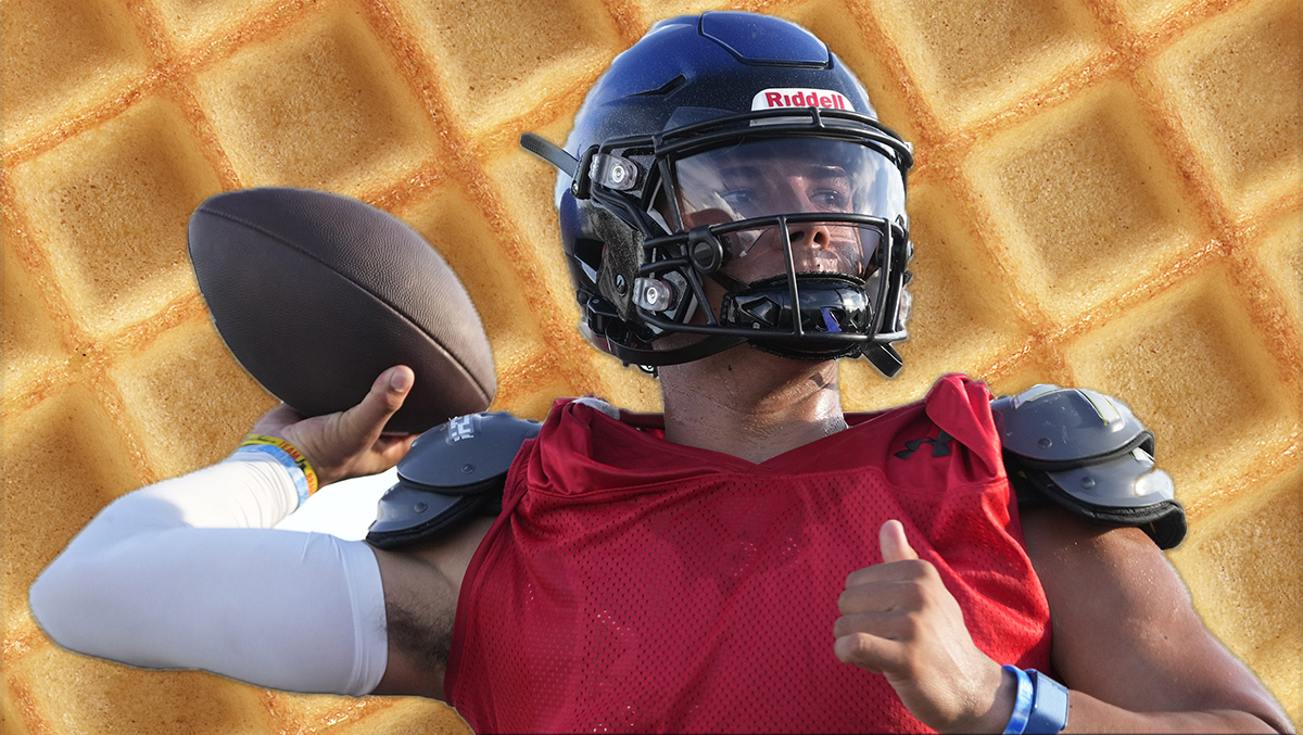 Dylan Raiola Celebrates First Win In Most Georgia Way Possible | OutKick