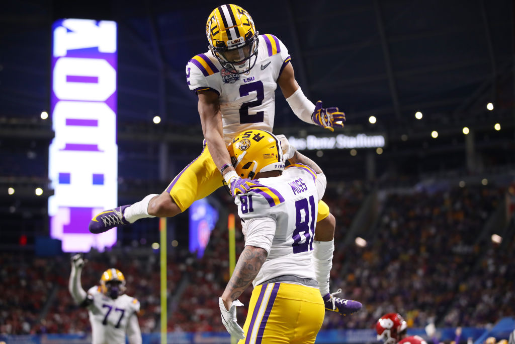 LSU Reveals Splash Shield For Football Helmets | OutKick