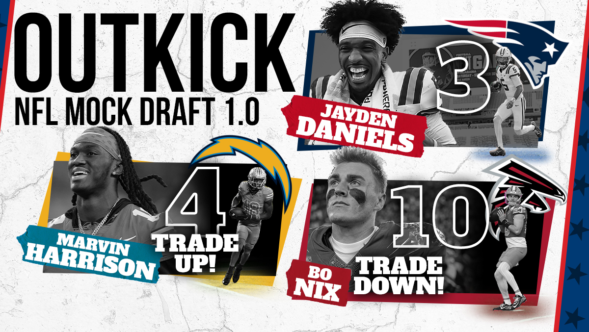OutKick NFL Mock Draft 1.0: Trades Shake Up The Top 10 | OutKick