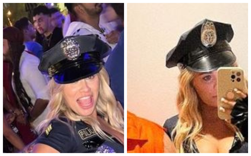 Paige VanZant Shows Off Hot Police Officer Halloween Costume | OutKick