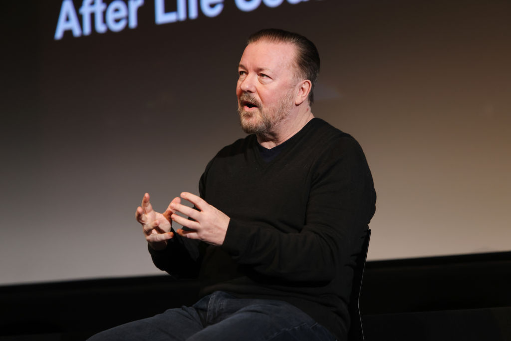 Ricky Gervais Claps Back At People Who Claim To Be Offended By Ne
