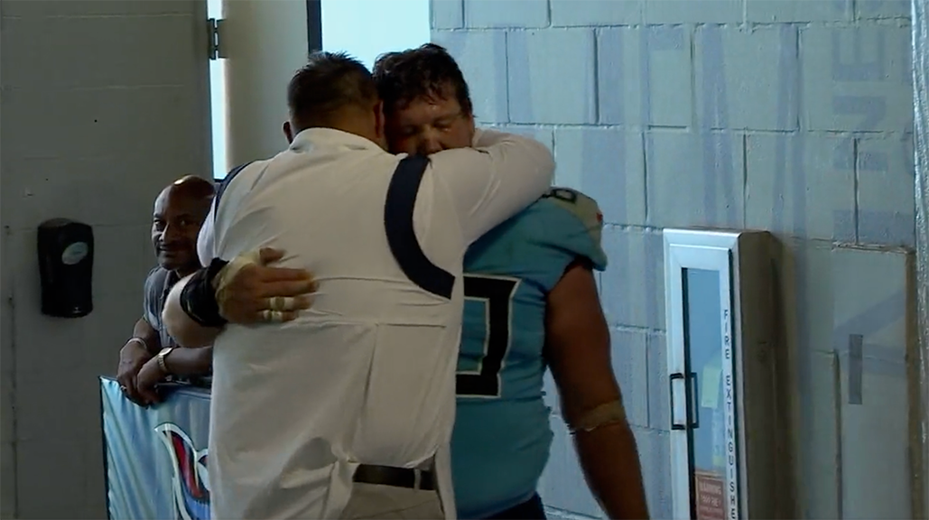 Emotional Tunnel Video Shows How Much Mike Vrabel Loves His Players ...