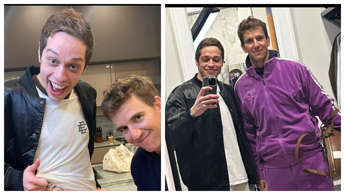 Pete Davidson And Eli Manning Become Instagram Official! | OutKick