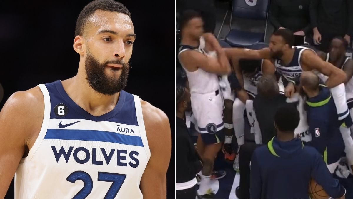 Minnesota Timberwolves Center Rudy Gobert Apologizes For Punching Teammate Kyle Anderson | OutKick