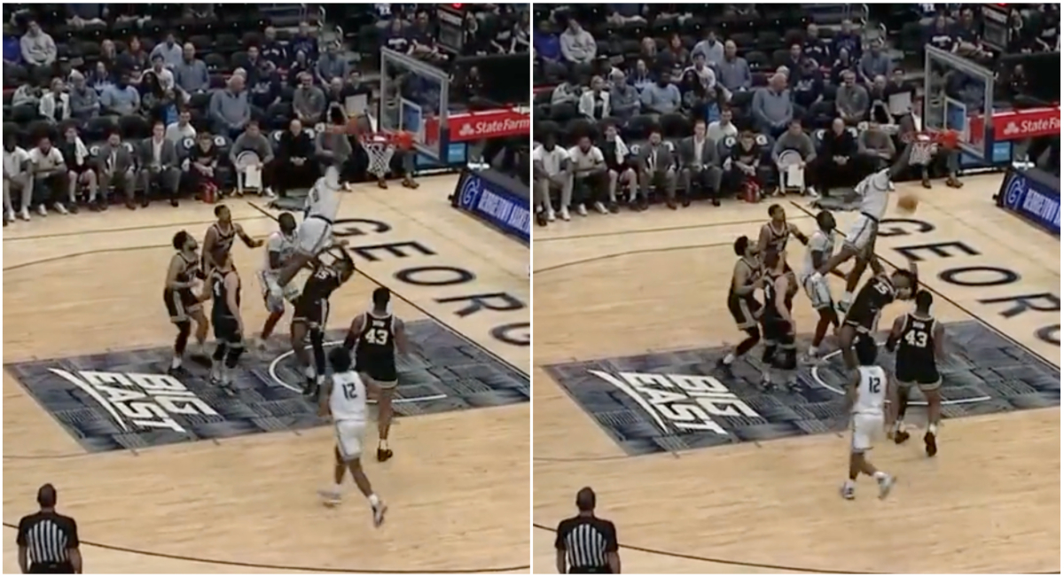 Georgetown Dunk Video: Brandon Murray Puts Villanova On A Poster | OutKick