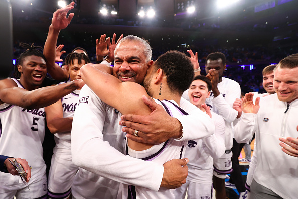 K-State Head Coach Jerome Tang Delivers Wild Speech After Sweet 16 OT ...