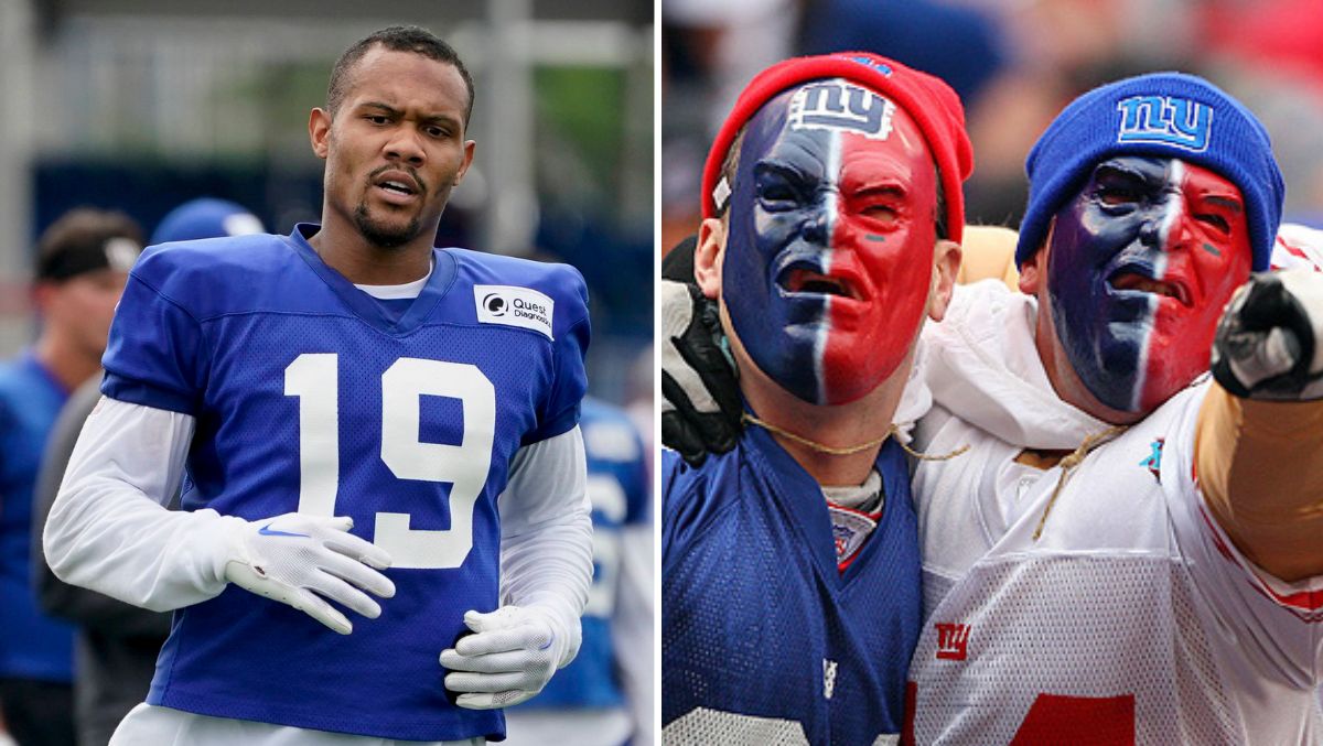 Giants WR Kenny Golladay Can't Catch A Ball, Prompting Calls From Fans ...