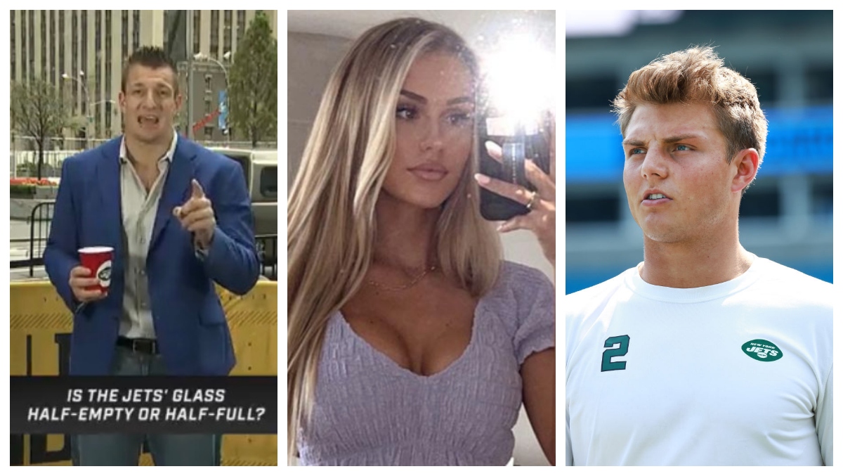 Gronk Weighs In On Zach Wilson Sleeping With Mom's Best Friend | OutKick