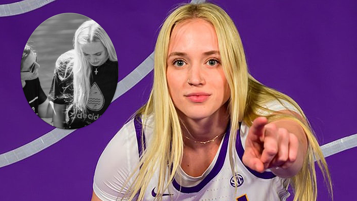Hailey Van Lith Arrives At LSU After Giving Life To God In Baptism ...
