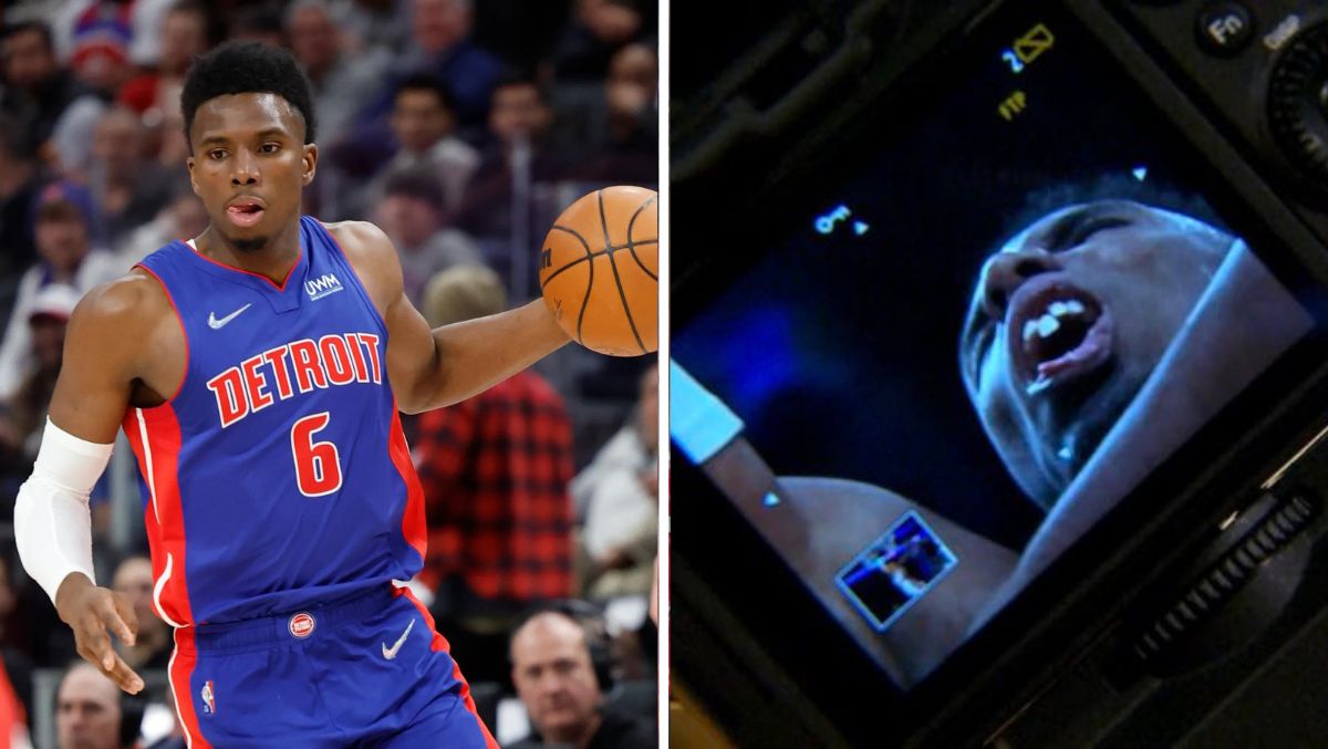 Pistons Player Had Tooth Knocked Out While Fouled | OutKick
