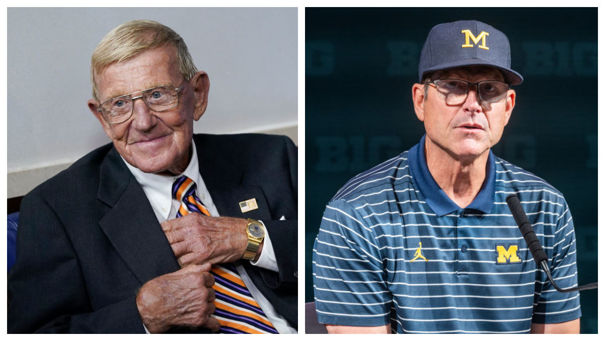 Lou Holtz Calls Michigan Cheating Allegations 'Deplorable' | OutKick