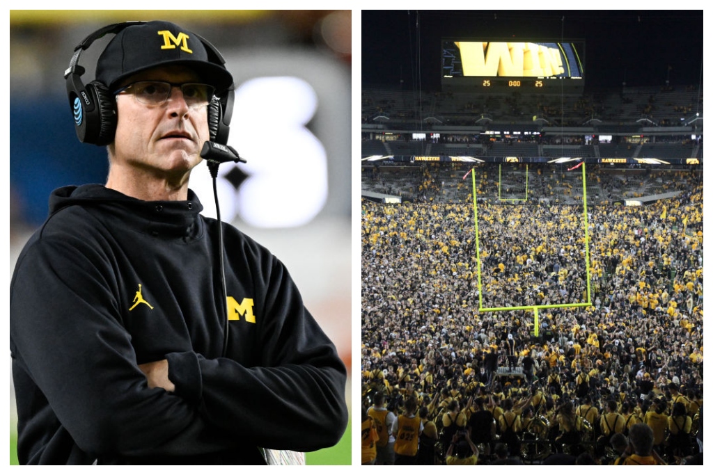 Jim Harbaugh Makes Blunt Comment About Iowa Home Games | OutKick