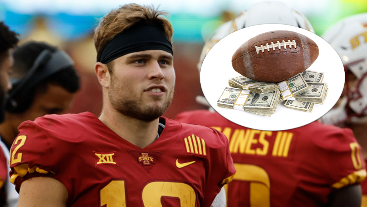 Leaked Video Shows Iowa State QB Betting $500 On Cyclones At Bar | OutKick