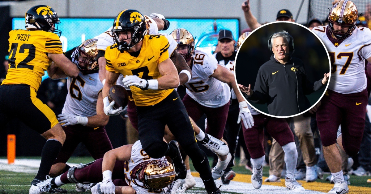 Iowa's Potentially Game-Winning TD Overturned Because Of Kind Of Sort ...