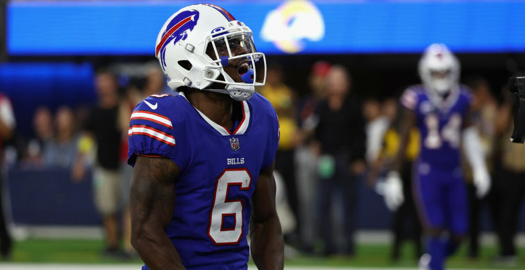 Bills WR Turns Touchdown Celebration Into Sister's Epic Gender Reveal ...