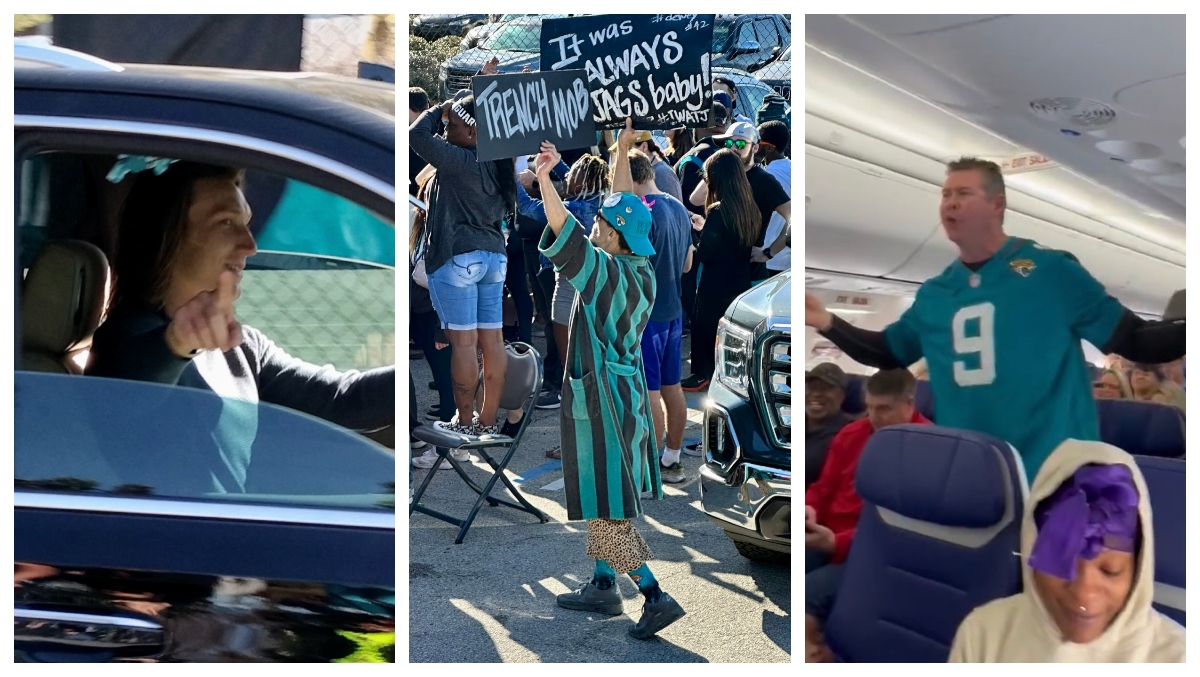 Jaguars Fans Show Up To Send Team Off, Take Over Southwest Flight | OutKick