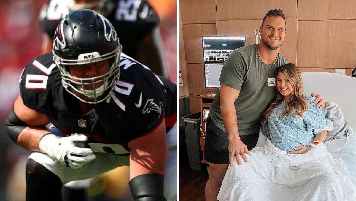 Falcons Lineman Jake Matthews Hastily Arrives At 'TNF' Game After Birth ...
