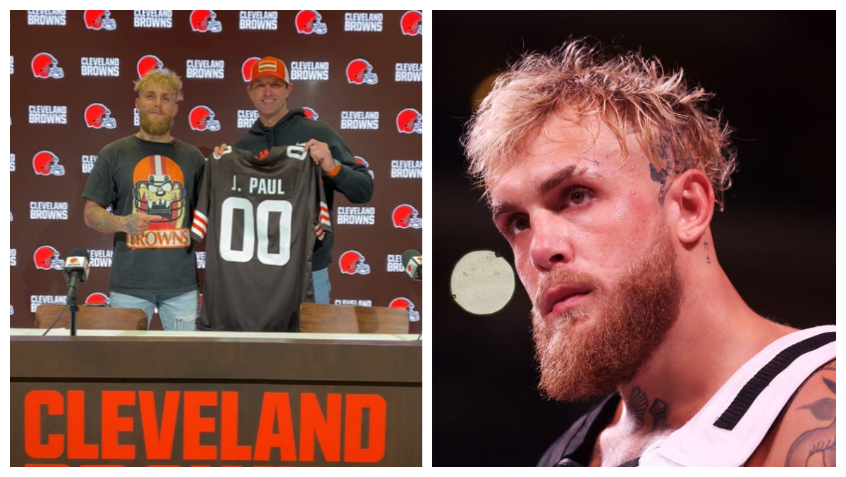 Jake Paul Will Be An Honorary Member Of The Cleveland Browns Today ...