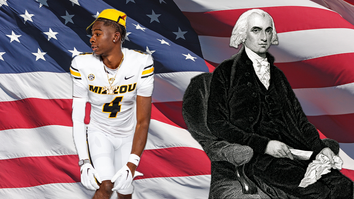 4-Star WR With Same Name As U.S. President Commits On 4th Of July | OutKick