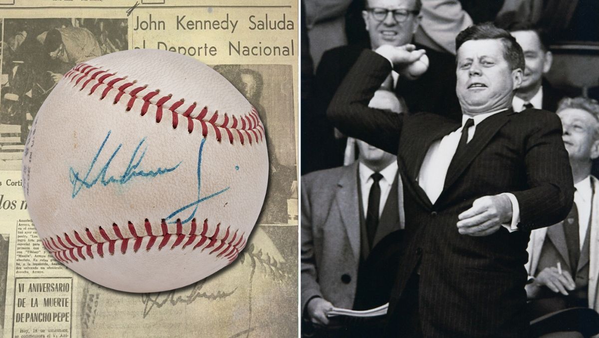 JFK-Signed Baseball Sells For Over $150K | OutKick