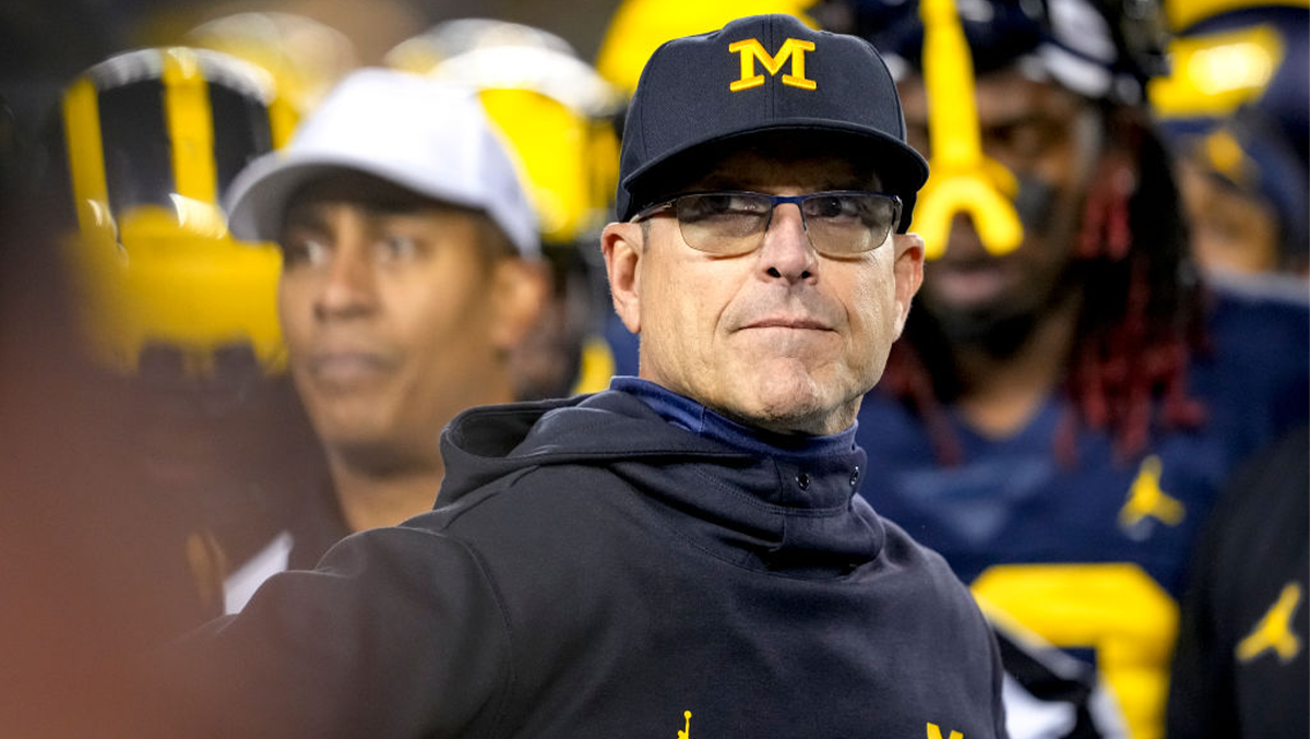 Jim Harbaugh Answers To Suspension With Inapplicable Statement | OutKick