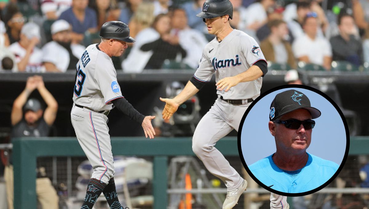 Marlins Third Base Coach Jody Reed Hit By Foul Ball, Breaks Leg | OutKick