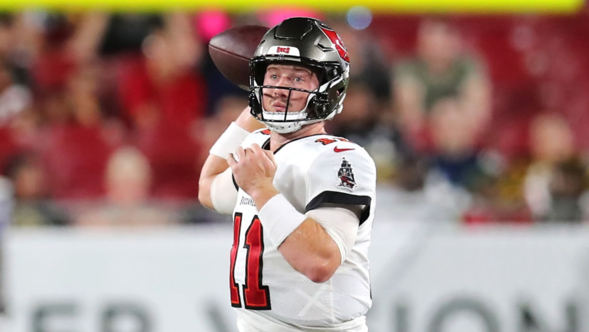 Buccaneers QB John Wolford Stretchered Off The Field | OutKick