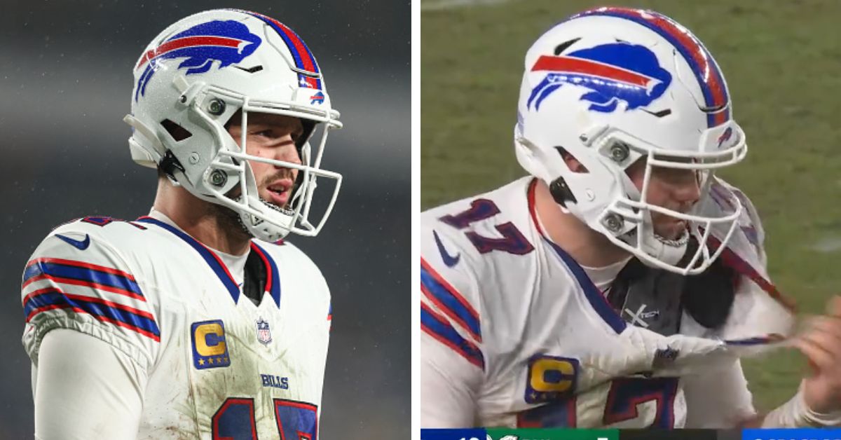 Josh Allen, Fans With Eyes Left Baffled By No-Call On Eagles' Horse ...