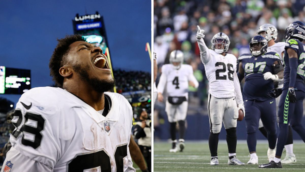 Raiders RB Josh Jacobs Says Heckler Inspired Career Day | OutKick