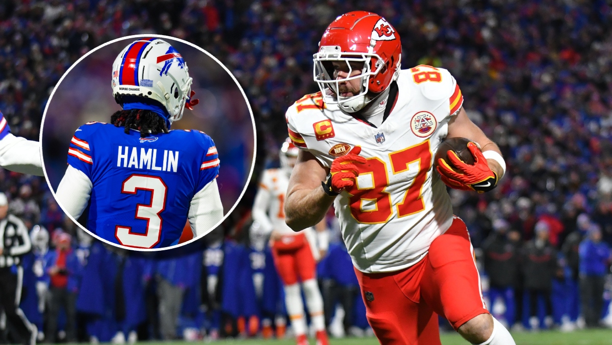 Travis Kelce Was Confused By Bills Damar Hamlin Fake Punt Call | OutKick