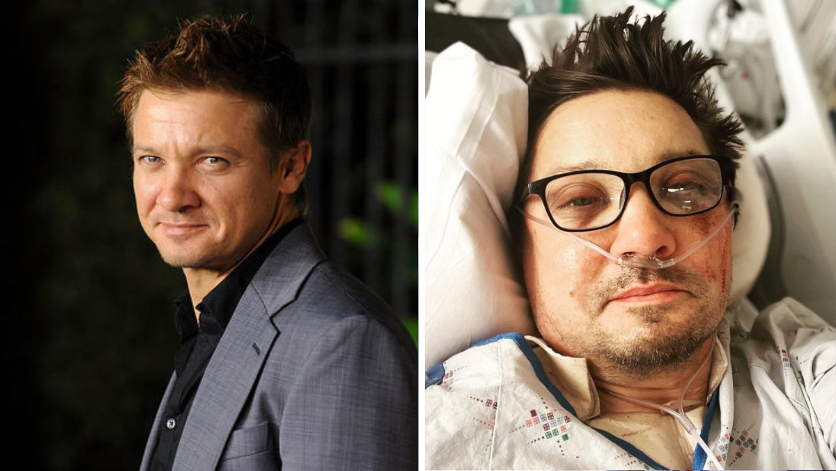 Jeremy Renner Shares Photo, Update After Getting Run Over By 14,000-LB ...