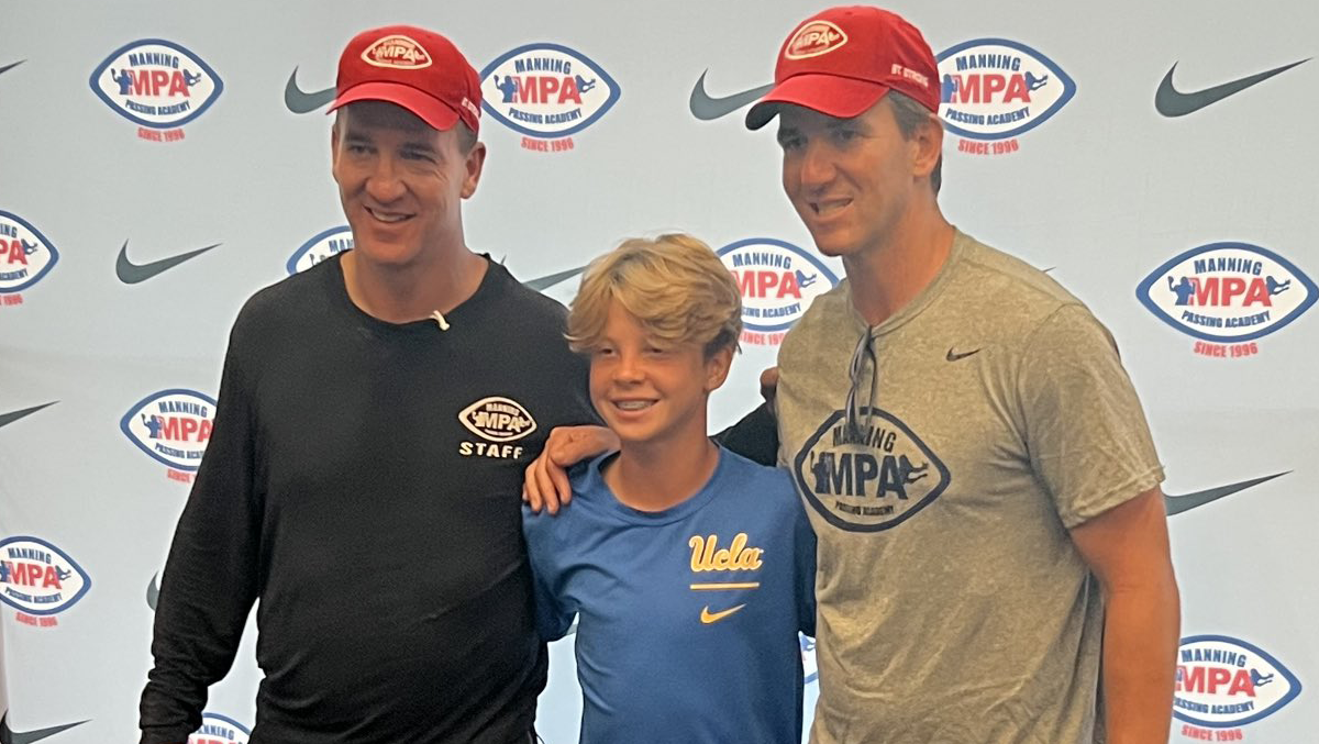 Lane Kiffin's Son, Knox, Dominates Manning Passing Academy Trash