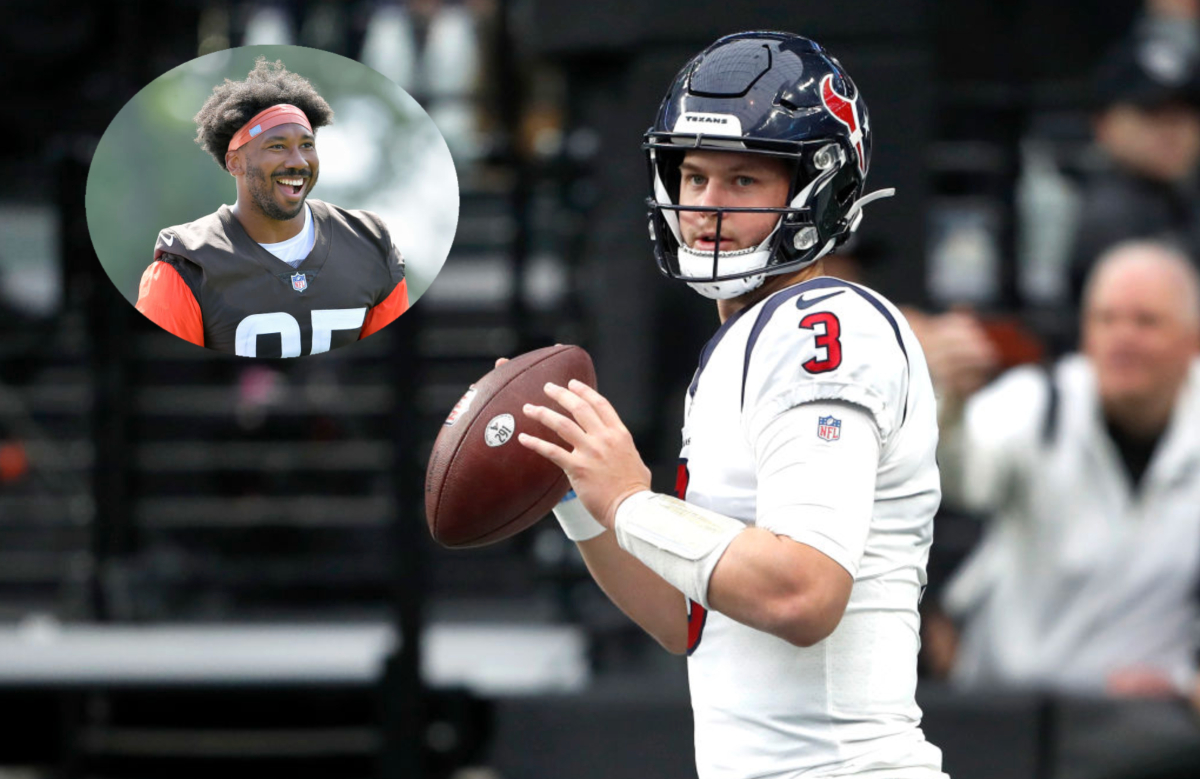 Texans QB Kyle Allen Has Hilarious Request For Myles Garrett: Video ...