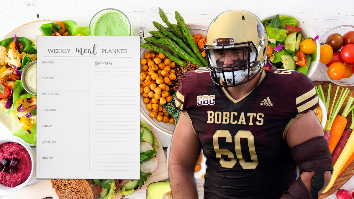 320lb CFB Lineman Reveals Astonishing Amount Of Food He Eats In Day ...