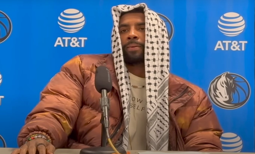 Kyrie Irving Wears Keffiyeh To Interview, No One Asks Why