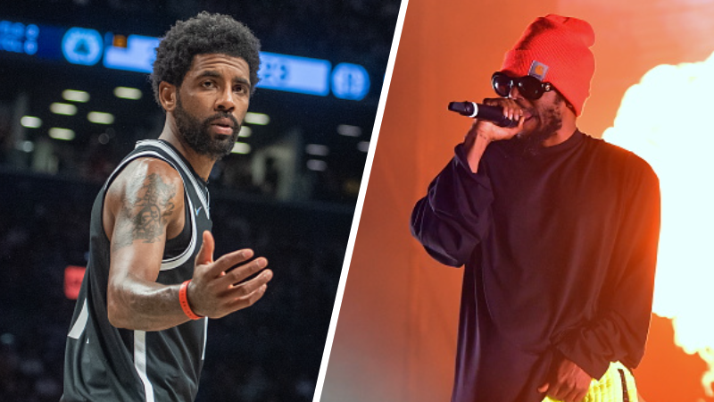 Kendrick Lamar Raps On Kyrie Irving Vax Status, But No Shot Seemingly ...