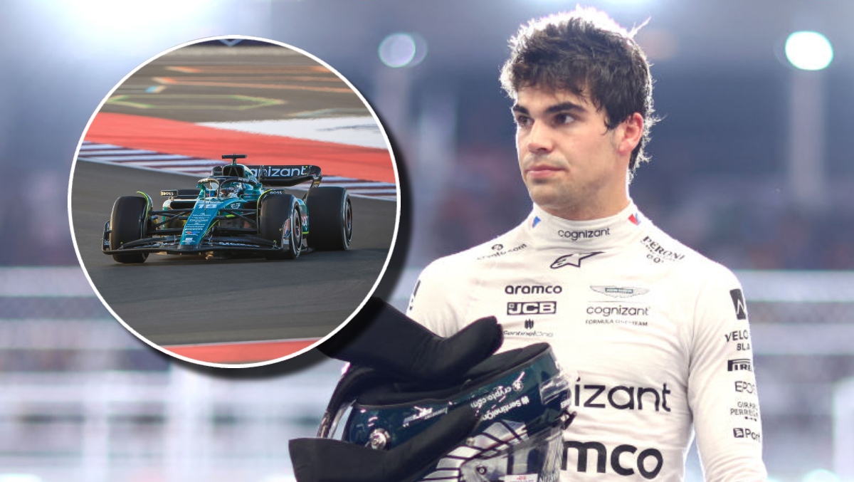 Aston Martin's Lance Stroll Appears To Give Team Member A Shove ...