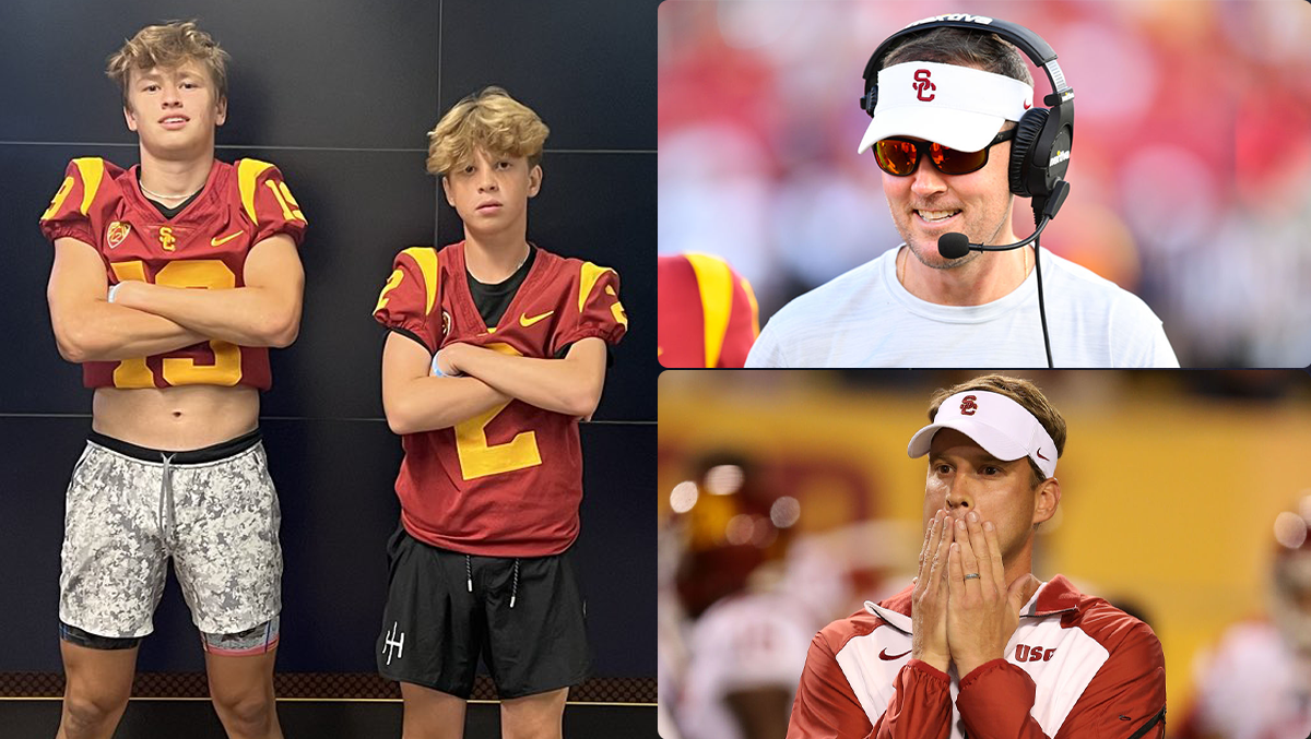 Lincoln Riley Jabs Lane Kiffin After His Son, Knox, Throws Lasers