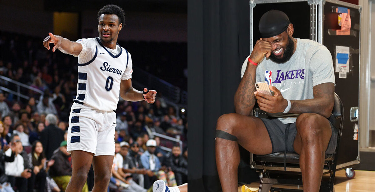 LeBron James Unnecessarily Makes Bronny's Recruitment About Himse