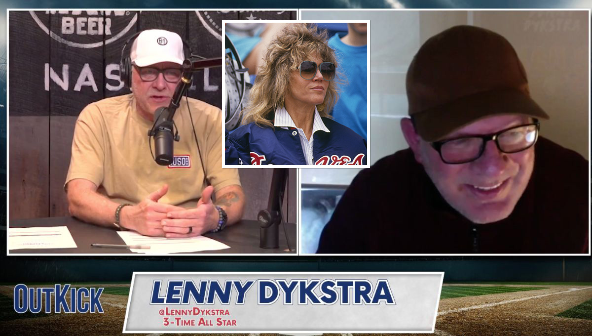 Lenny Dykstra Tells Story About Jane Fonda To Explain How Pitch Clock ...