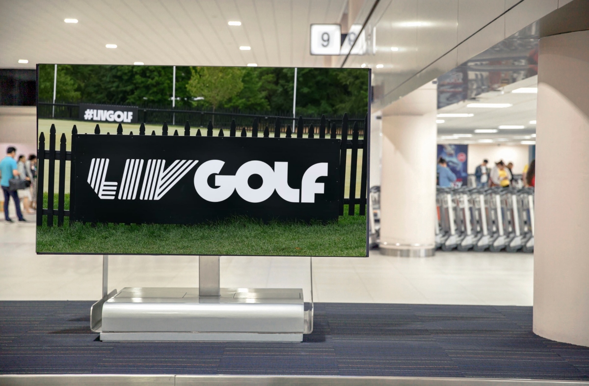 LIV Golf Broadcasts Are Coming To An Airport Near You | OutKick