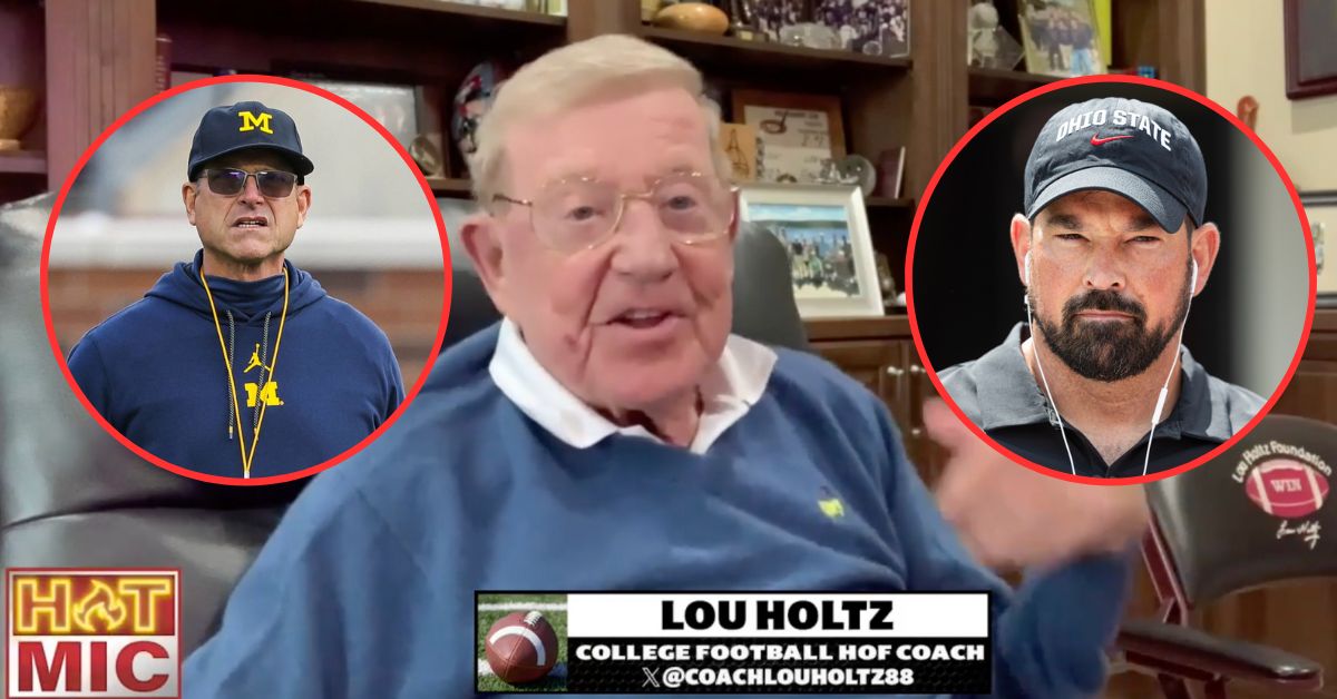 Lou Holtz Picks OSU Over Jim Harbaugh-Less Michigan, Pressure On For ...