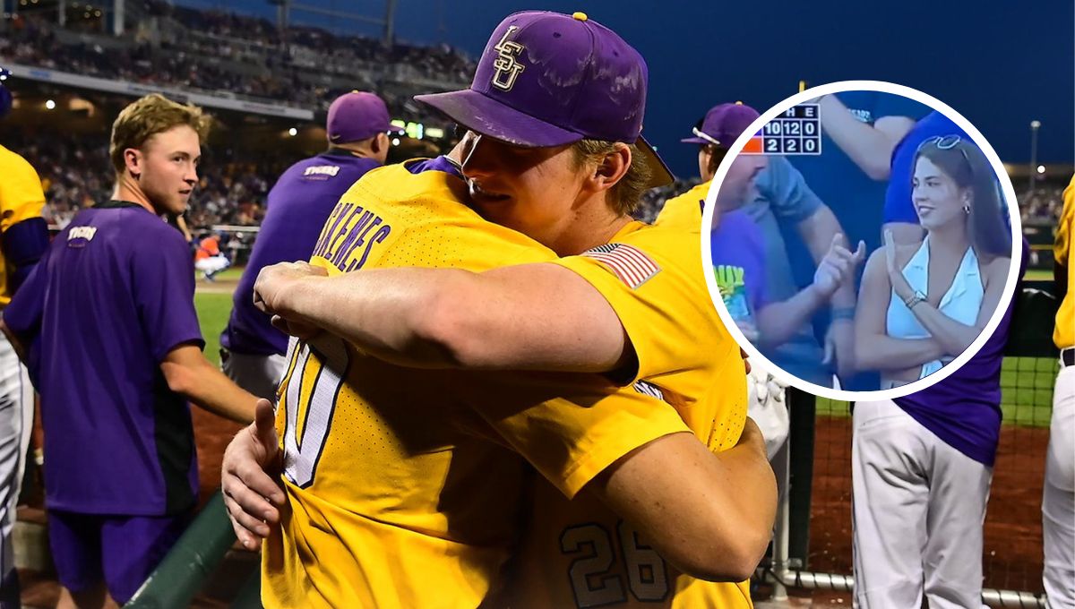 LSU Fan Strikes Out On National TV While Team Wins College Baseball ...