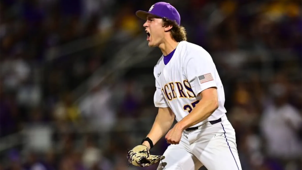 LSU Freshman Gives Hilarious Anecdote About Adrenaline After CWS Win ...